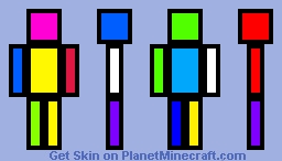 Color Man! Minecraft Skin