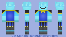 Castle Crashers Frost King Minecraft Skin