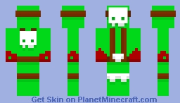 Green Hate Minecraft Skin