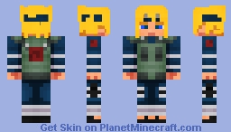 Minato Namikaze (Naruto) Minecraft Skin