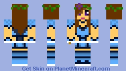 flower worrior Minecraft Skin