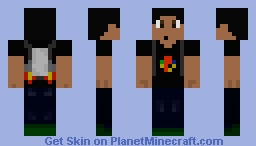 Me (a MC player) Minecraft Skin