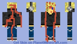 My skin with Blood Minecraft Skin