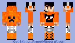 orange bear Minecraft Skin