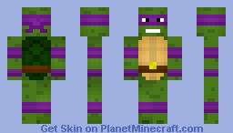 Teenage Mutant Ninja Turtle Minecraft Skin