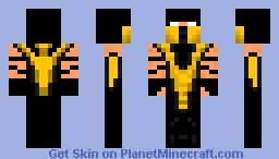 MK Scorpion Minecraft Skin