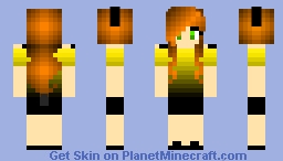 cute bumble bee girl Minecraft Skin