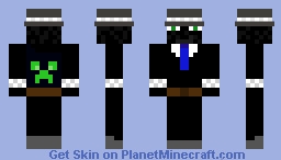 Hiyaman10 with Fedora Minecraft Skin