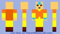 Aang Minecraft Skin