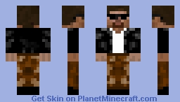 Steve The Agent Minecraft Skin