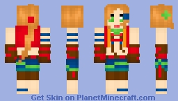 Colourful Amazon Minecraft Skin