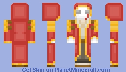 Blood Mage Minecraft Skin