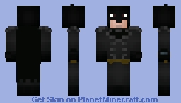 1.8 armored Batman. Minecraft Skin