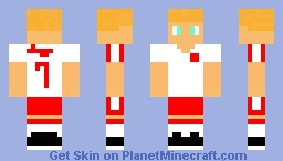 Soccer Player Minecraft Skin