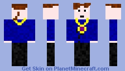 Mystery Man Minecraft Skin