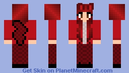 fox girl Minecraft Skin