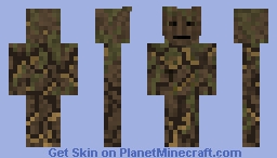 Groot Minecraft Skin