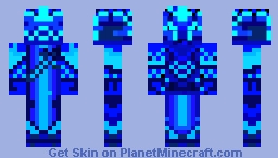The ice Knight Minecraft Skin
