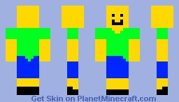 lego man Minecraft Skin
