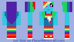 Rainbow Dash Minecraft Skin