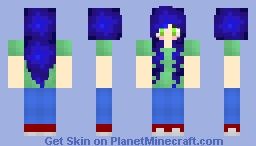 ಉϻιԁಉ Mermaid Turned Human Minecraft Skin
