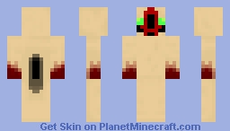 SCP-173 v1 Minecraft Skin