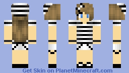 Cute♥ Prison Girl Minecraft Skin