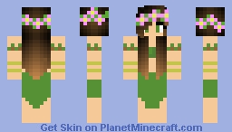 Hula Girl Minecraft Skin