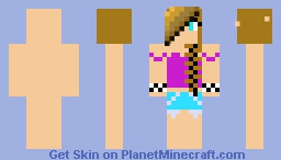 Pretty girl Minecraft Skin