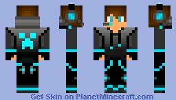 cool guy with headphone Minecraft Skin