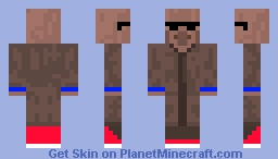 Swag Villager Minecraft Skin