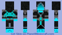Cyan Assassin Minecraft Skin