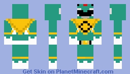 Green Ranger | Tommy | DragonRanger [3D] Minecraft Skin