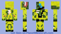 CDC Zombie Minecraft Skin