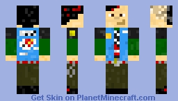 Sunset Overdrive John Minecraft Skin