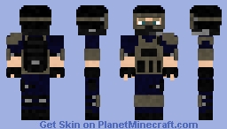 Norwegian Special Forces Soldier Minecraft Skin