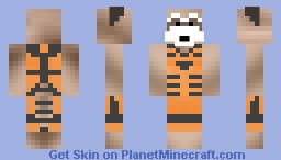 Rocket Raccoon Minecraft Skin