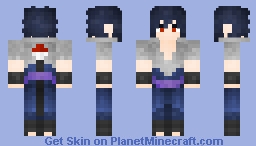 Sasuke Uchiha Minecraft Skin