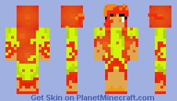 ";'Elements';" Fire Minecraft Skin