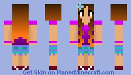 Spring Girl Minecraft Skin