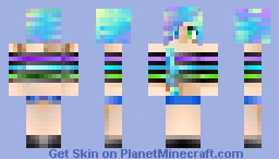 MultiColor Minecraft Skin