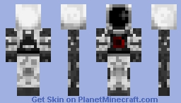 SpaceMan Minecraft Skin