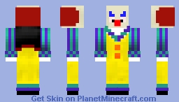 Stephen King's "IT" Minecraft Skin