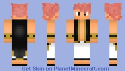 Natsu! :3 Minecraft Skin