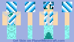 Humanized Blue Fox Minecraft Skin