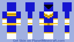 Blue Zeo Ranger | Rocky | OhBlue Minecraft Skin