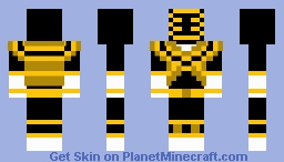 Gold Ranger | Jason / Trey | KingRanger [3D] Minecraft Skin