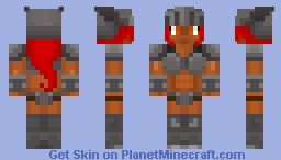 Black Valkyrie Minecraft Skin
