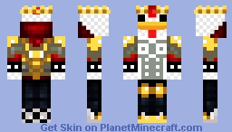 Chicken King Minecraft Skin