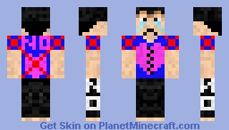 Broken Heart Minecraft Skin